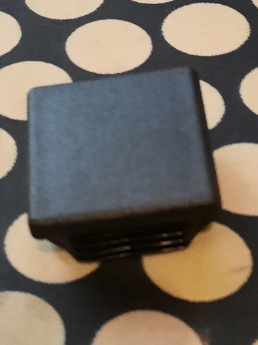 Square Plastic End Caps for 40x40 mm Steel Box section Pack of 10 | eBay UK