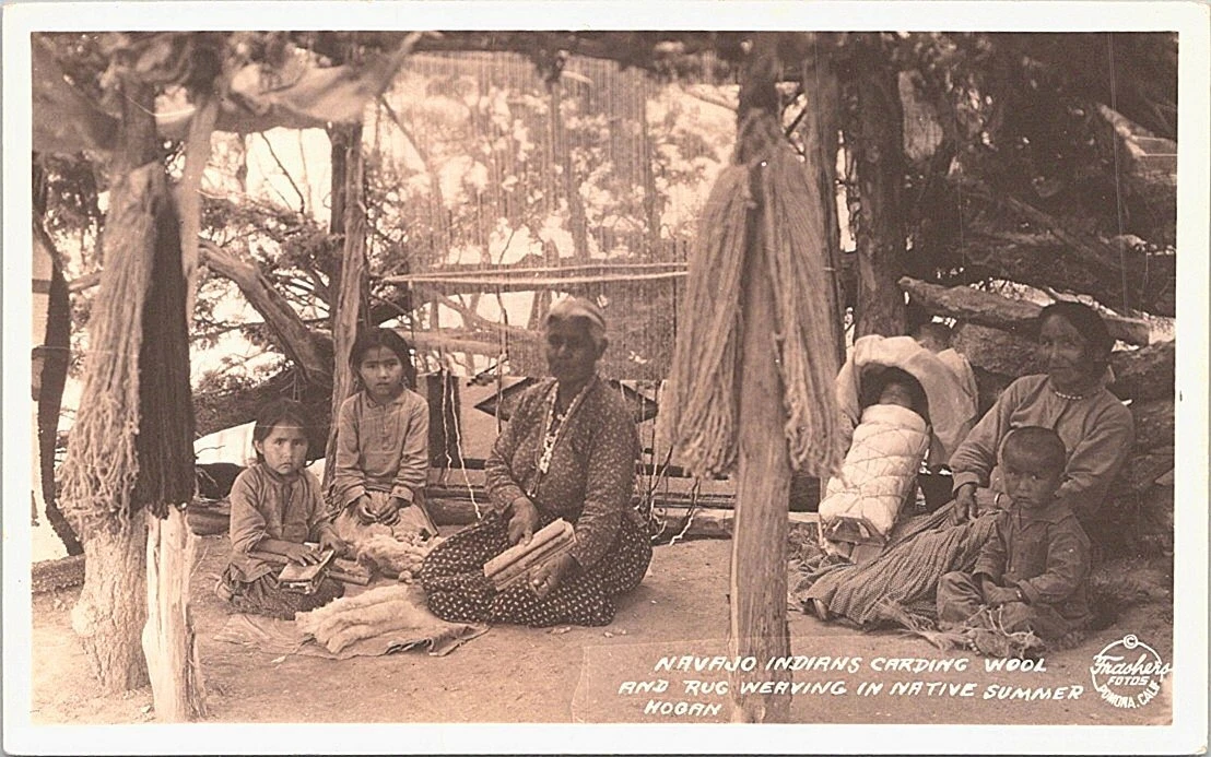 Navajo Summer Hogans
