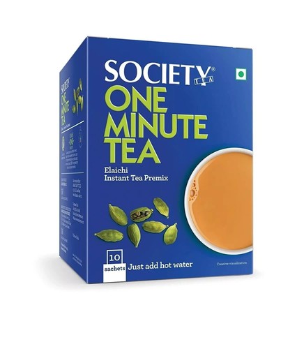 Society Tea One Minute Tea Elaichi Instant Tea Premix 140g Free ...