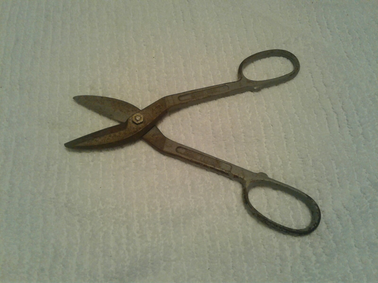 VINTAGE 11' WISS-USA SHEET METAL SHEARS/CUTTERS | eBay