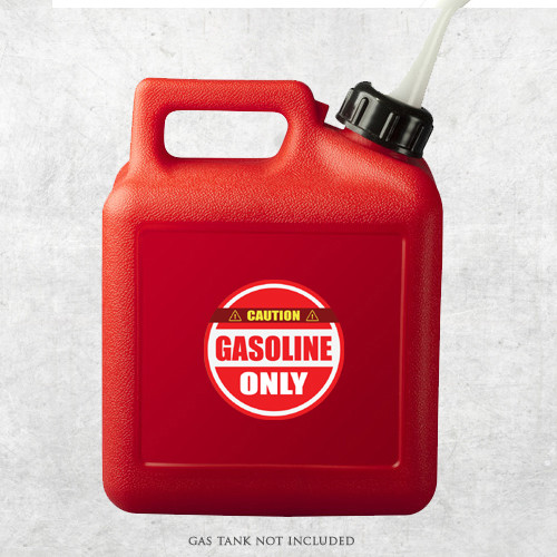 Gasoline Fuel Only sticker decal gas label tank vinyl ethanol diesel ...