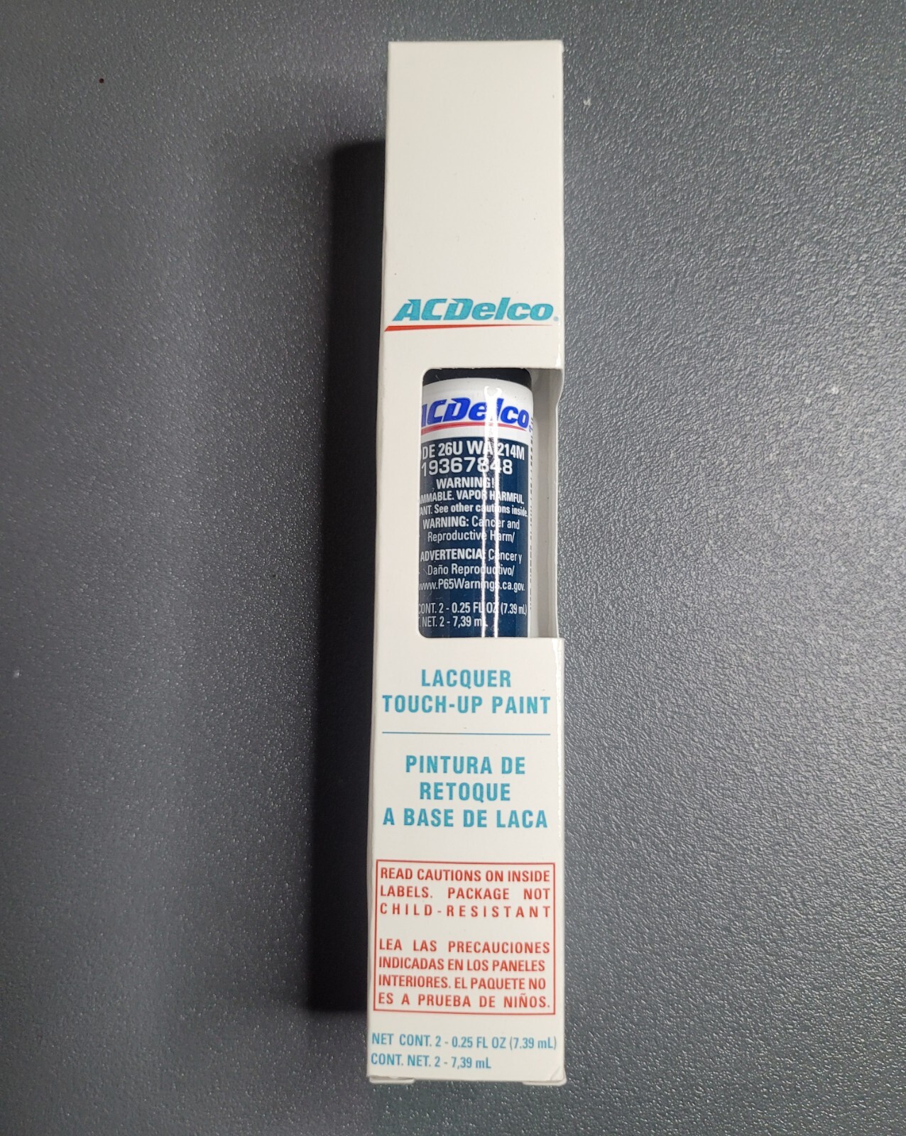Genuine GM ACDelco Bermuda Blue Metallic Touch up Paint Code 26u Wa214m ...