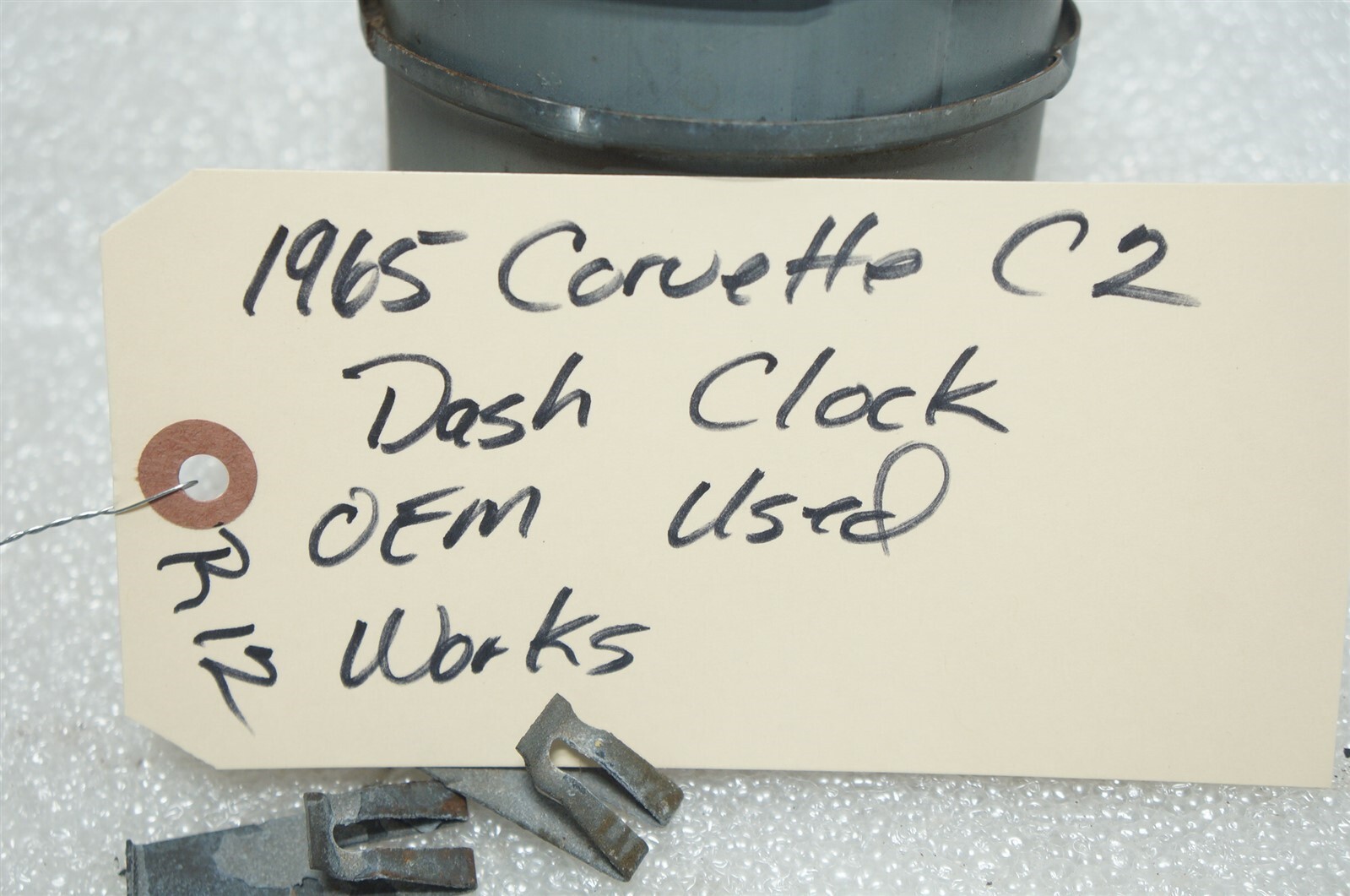 1965 Corvette C2 OEM dash Clock /R12/ | eBay