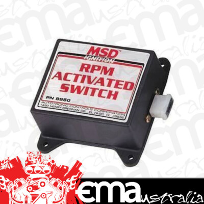 MSD Ignition MSD8950 RPM Activated Switch Requires RPM Modules 4 6 & 8 ...