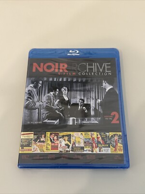 Noir Archive 9-Film Collection: Volume 2: 1954-1956 [New Sealed Blu-ray ...