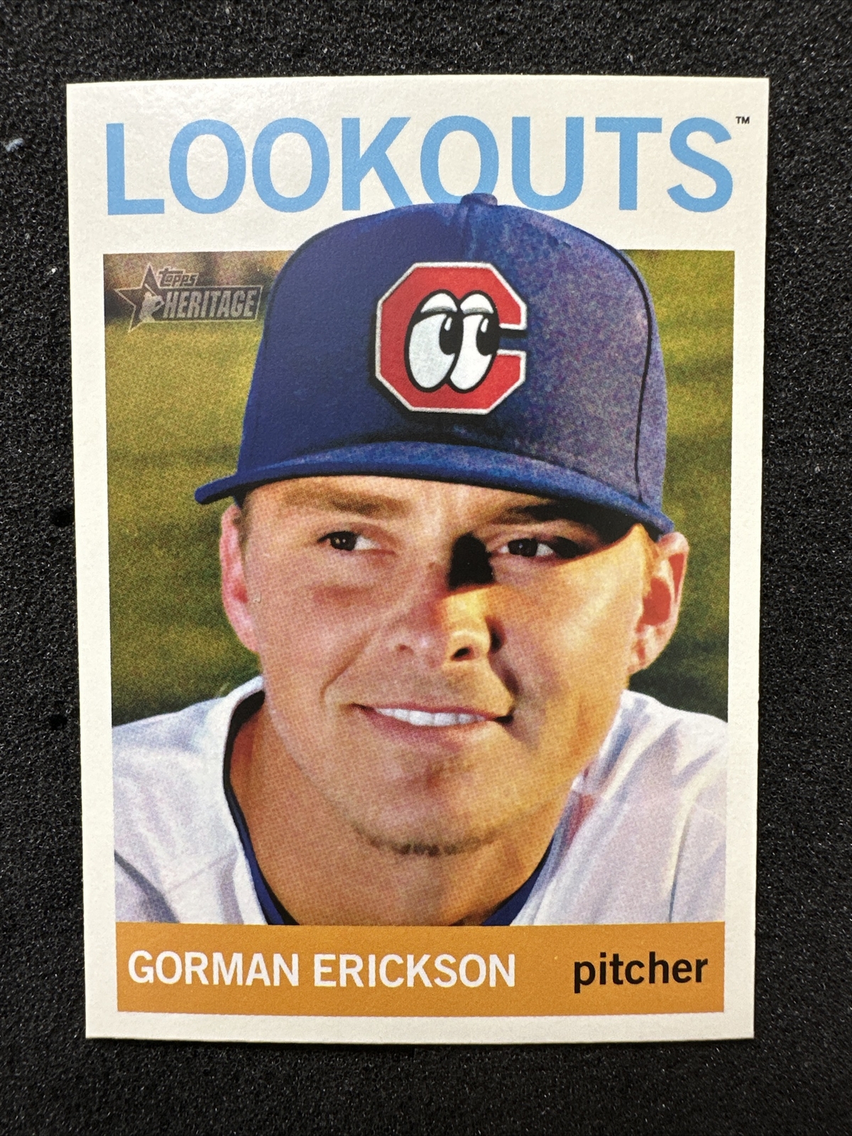GORMAN ERICKSON #2 2013 Topps Heritage Minor League QTY Rookie/Prospect ...