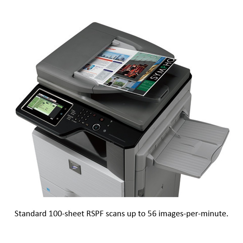 Sharp MX-M564N A3 MFP Monochrome Laser Copier Printer Scanner 56ppm M464N/M464N | eBay