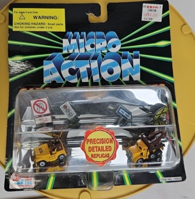 Vintage Funrise Micro Action Metro Jeep And Dump Truck Hauler NEW ...