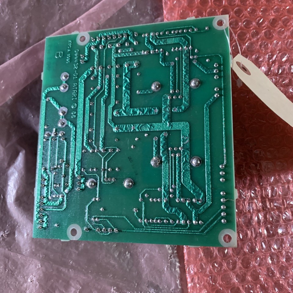 Untested Atari Hard Driven Spy Driver ARCADE video GAME PCB board C61 ...