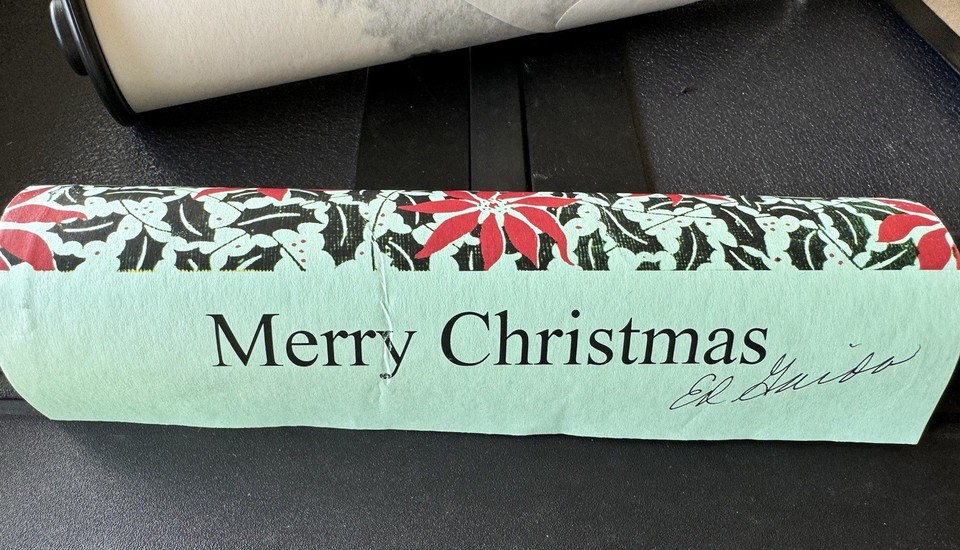 Piano Roll From Gaida Music Rolls, Christmas Medley with Pictures On ...