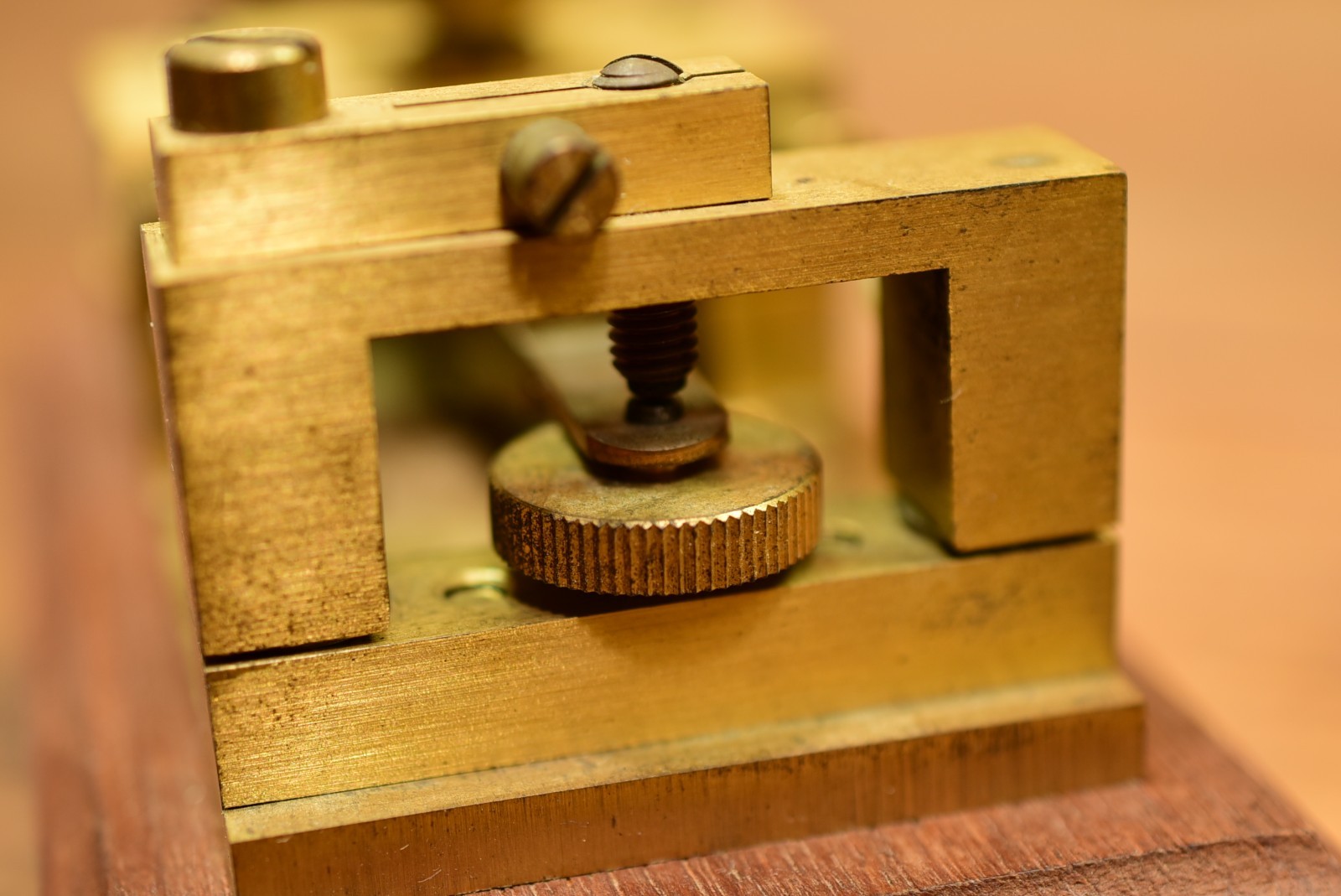 Hi-Mound HK-802 Japanese Made Heavy Brass Straight Morse Key #3H | eBay