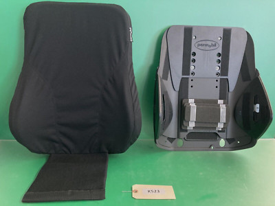 Permobil Stretch Air Seat Back Cushion & Seat Back Pan Shell 16" x 25 ...