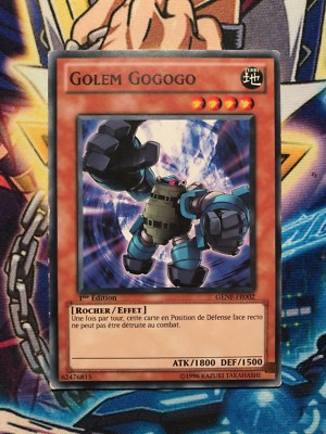 Yu-Gi-Oh! Golem Gogogo GENF-FR002 | eBay