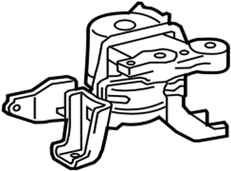 12305-37301 Toyota Insulator sub-assy, engine mounting, rh 1230537301 ...