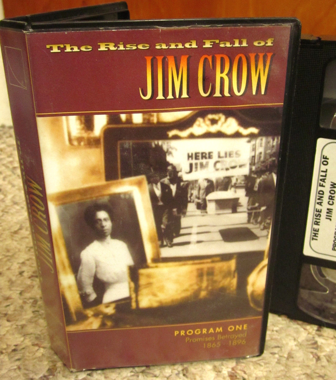 RISE AND FALL OF JIM CROW documentary post-Civil War history VHS 1865 ...