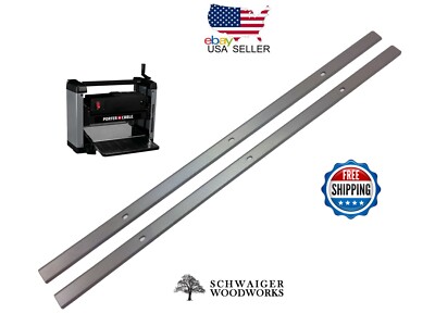 12-1/2" Planer Blades Knives for Porter Cable model PC305TP Planer (Set ...