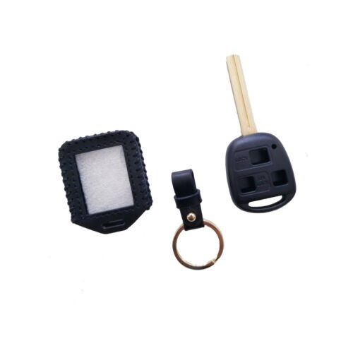 Universal car key fob remote cover leather case holder for broken car ...