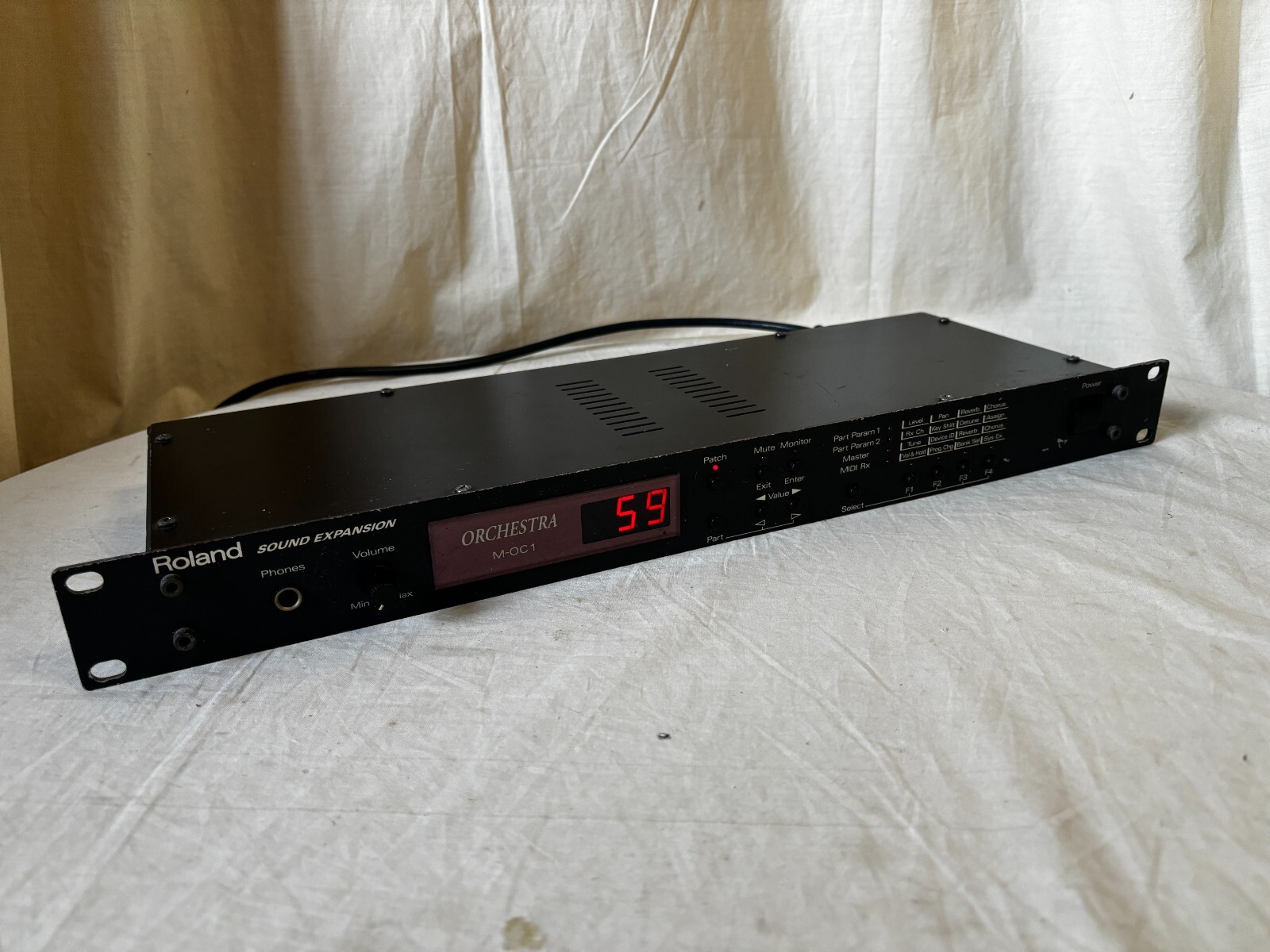 Roland ORCHESTRA M-OC1 Rack mount Sound module SR-JV80-02 NEW INTERNAL ...