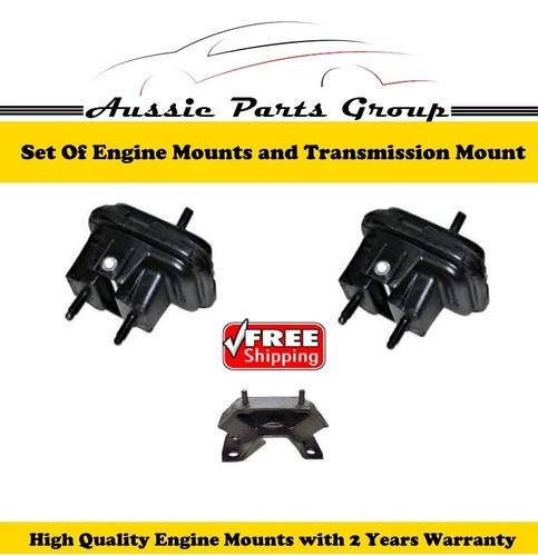 V6 Holden Commodore Engine & Transmission Mount Kit VS VT VX - Brand ...