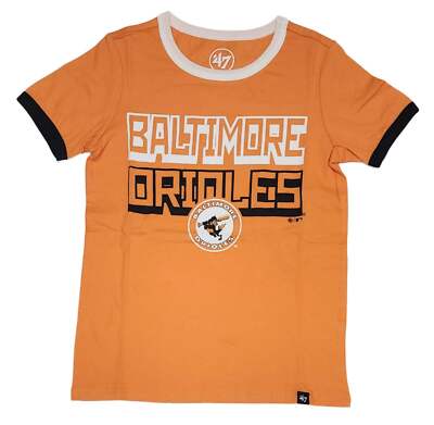 '47 Brand Youth Baltimore Orioles Cooperstown Signal Orange Jump Up ...
