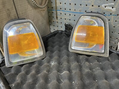 Side Marker Corner Parking Lights Turn Signals Pair Set for Ford F ...