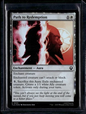 Path to Redemption - 31 - Foil - TLA - NM - MTG Magic the Gathering | eBay