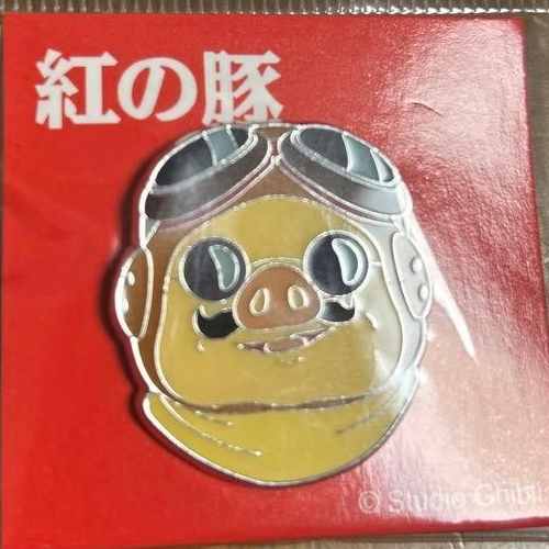 Japanese anime Porco Rosso pin badge Porco Rosso Ghibli Pins | eBay