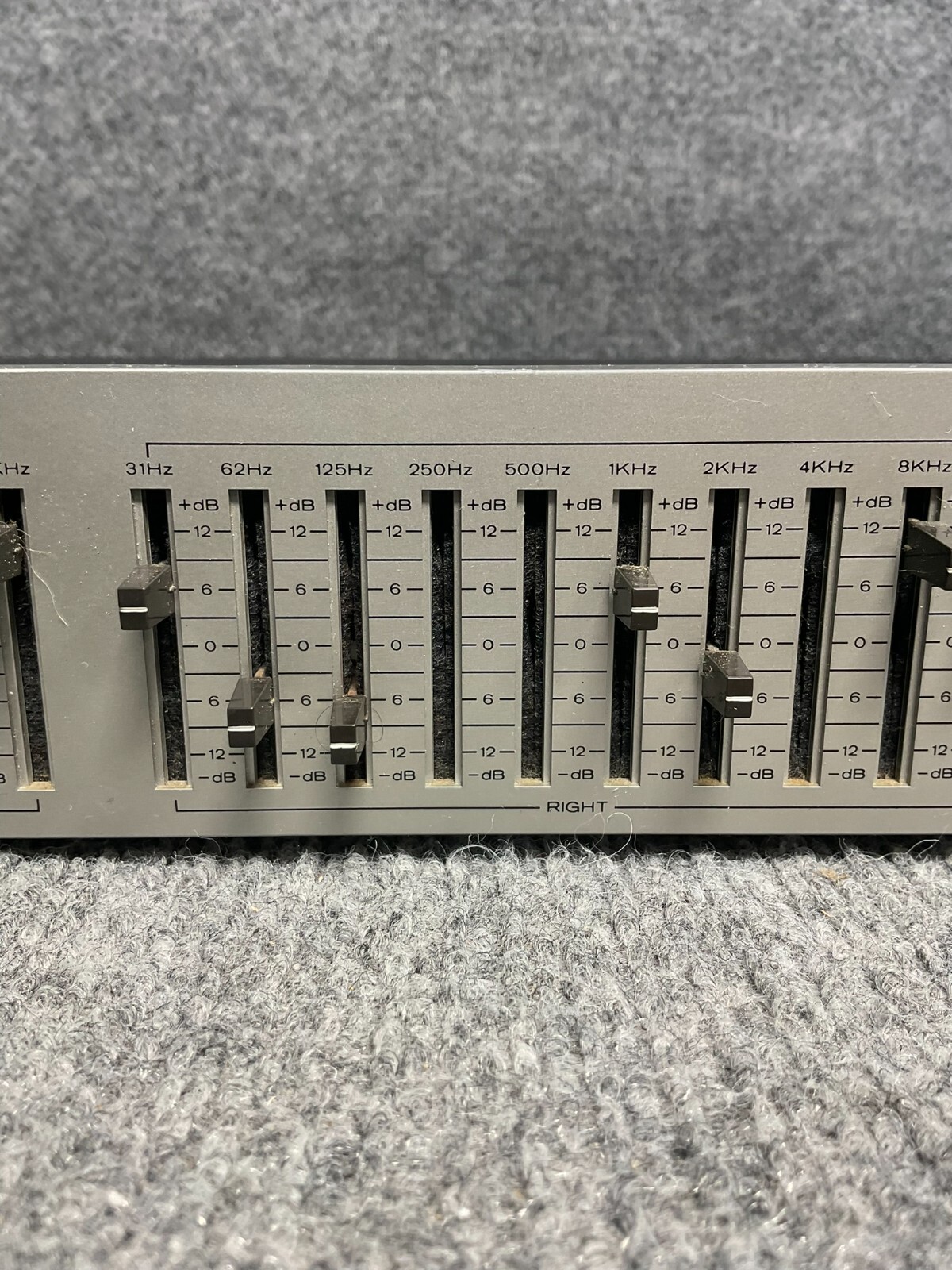 Frequency Equalizer Realistic 31-2018 Ten-Band Stereo With IMX Stereo ...