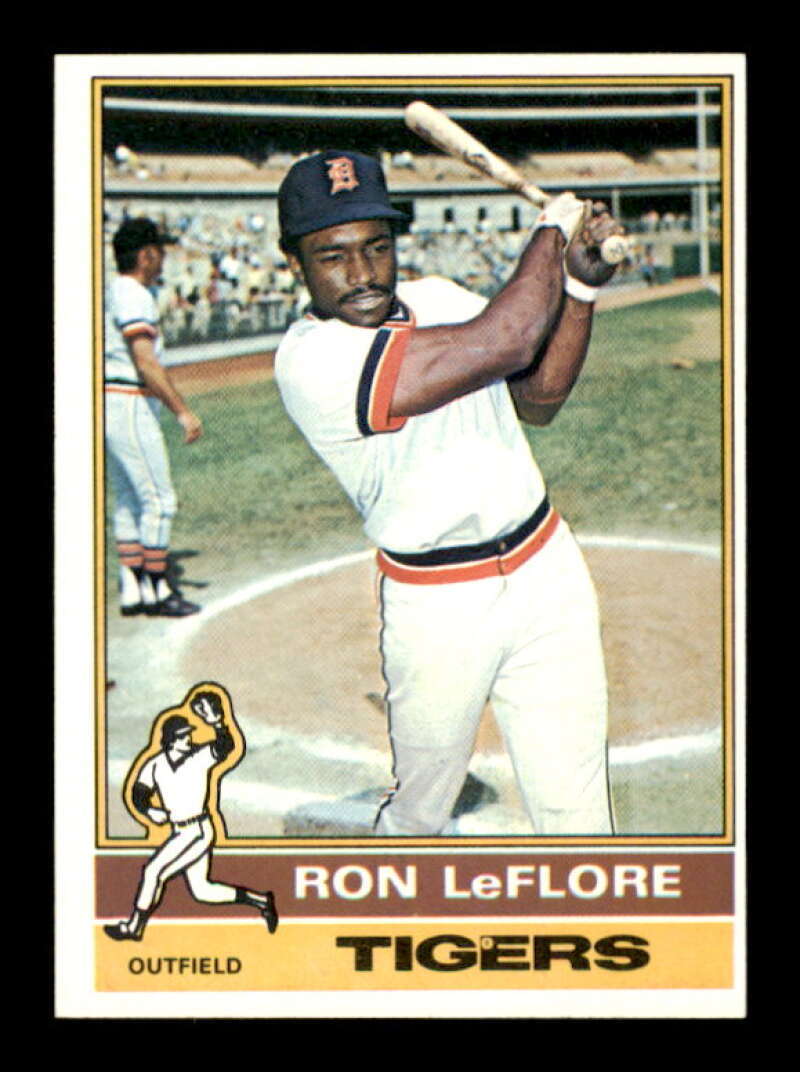 1976 Topps #61 Ron LeFlore EX-EXMT+ Tigers SET BREAK 551403 | eBay