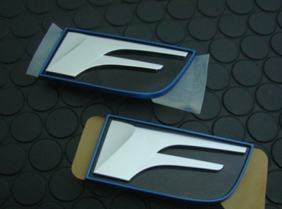 LEXUS GENUINE 2008-14 IS F LH RH FRONT FENDER NAMEPLATE 75361-53010 ...