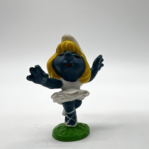 Schleich Smurfs 20098 Ballerina Smurfette Dance Smurf Figure Toy PVC ...