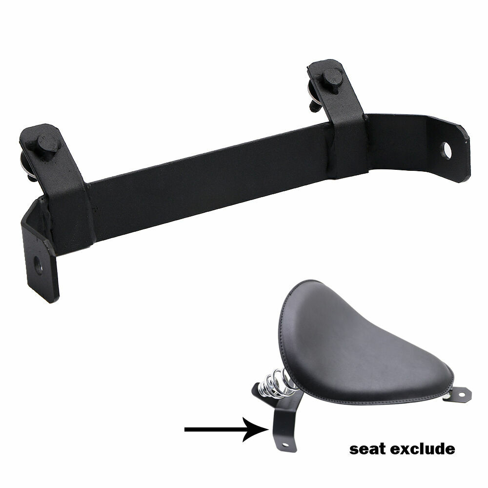 Motorcycle Tuck Roll 3" Spring Solo Seat Saddle Base Bracket For Custom ...
