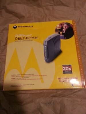 Motorola Surfboard SB5120 Cable Modem In Box preowned 612572124628| eBay