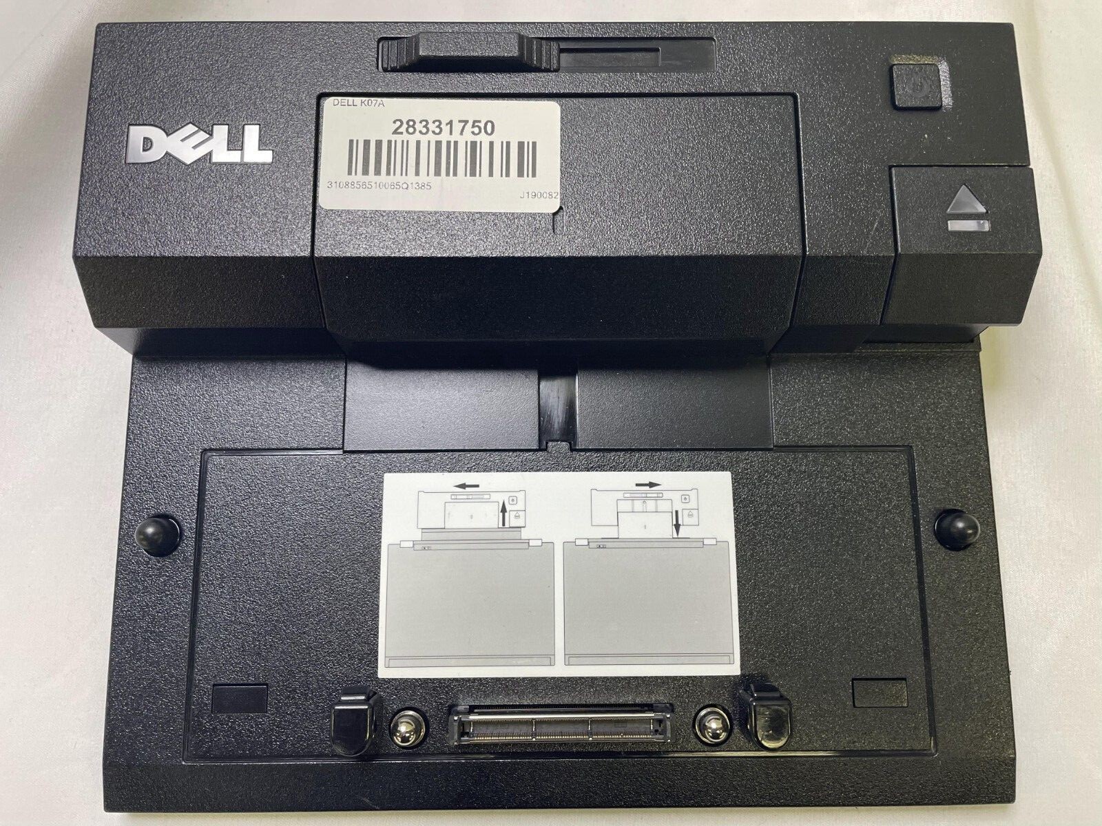 Job X Dell K07A E-port Laptop Docking Station K07a001 for sale online ...