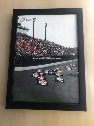 KJ Framed Twin Link Motegi Indy Car Race Photo - Motorsports Art Print ...