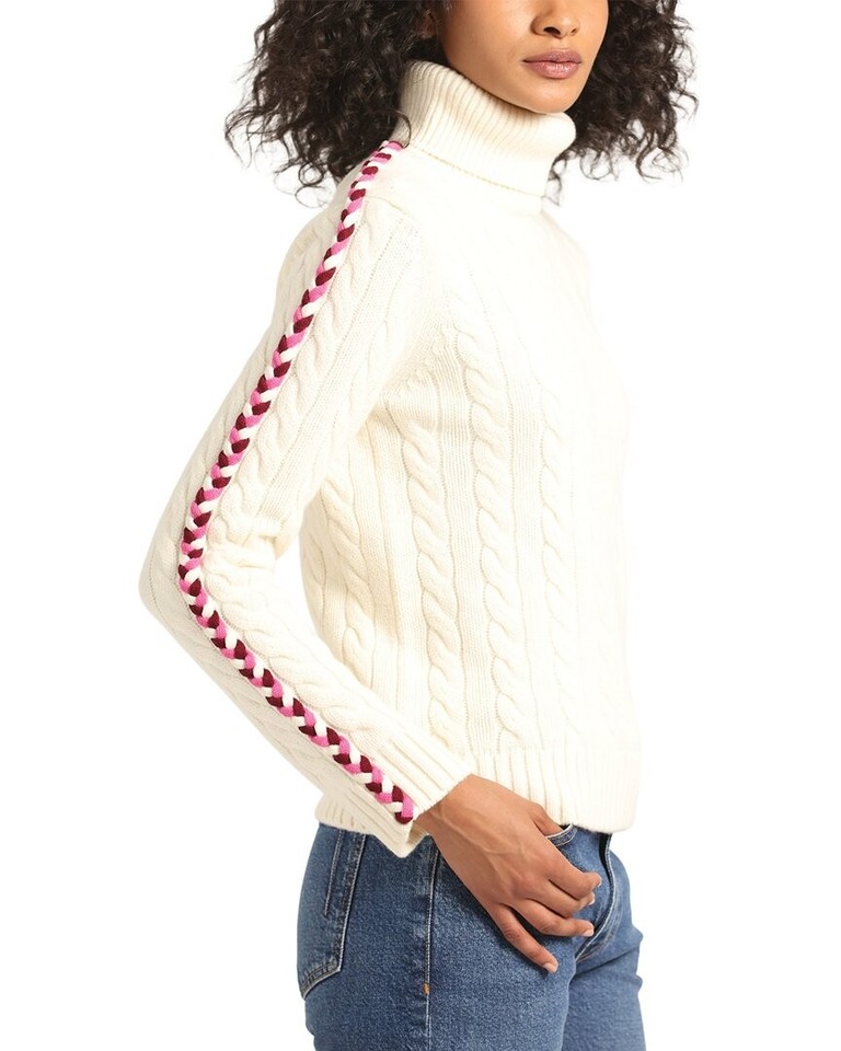Derek Lam 10 Crosby Pippa Lace-Up Turtleneck Women's White Xs | eBay