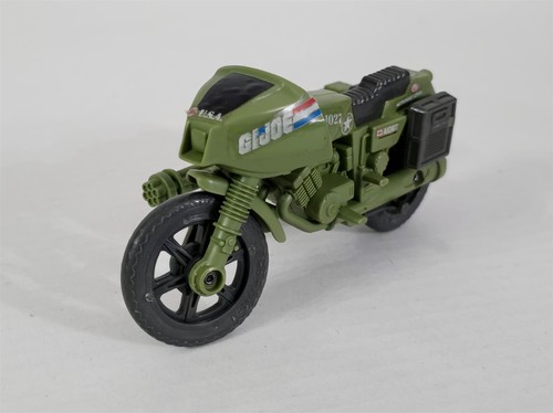 X-642 VINTAGE 1980'S HASBRO GI JOE RAM RAPID FIRE MOTORCYCLE VEHICLE ...