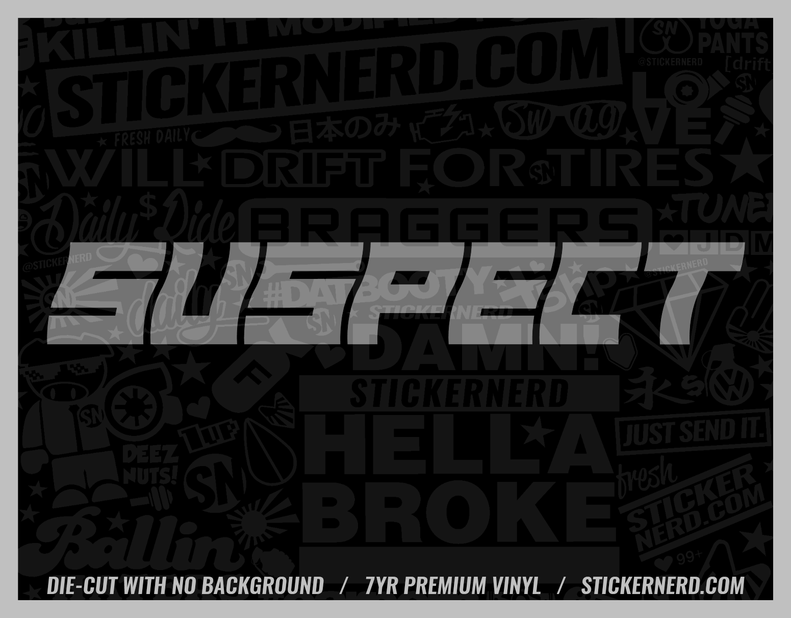 Suspect Sticker - Vinyl Car Decals - Kdm Window Decal - Japan JDM Tuner ...