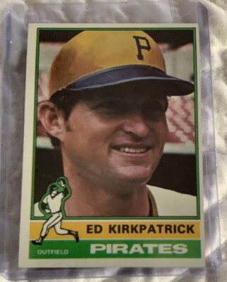 1976 Topps #294 Ed Kirkpatrick - Pirates | eBay