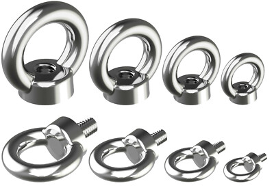 Ringmutter Ringschraube Edelstahl M3 M4 M5 M6 M8 M10 M12 Verzurröse ...