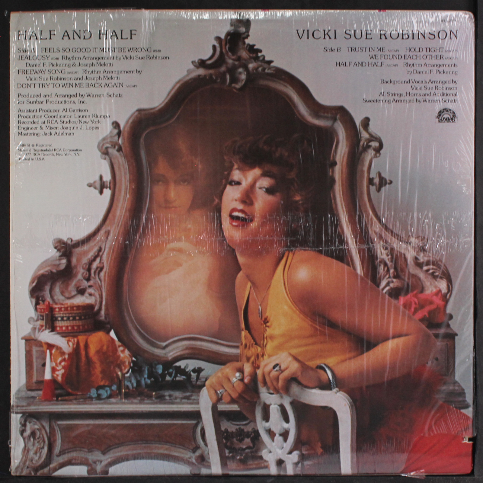 VICKI SUE ROBINSON: half and half RCA 12" LP 33 RPM | eBay