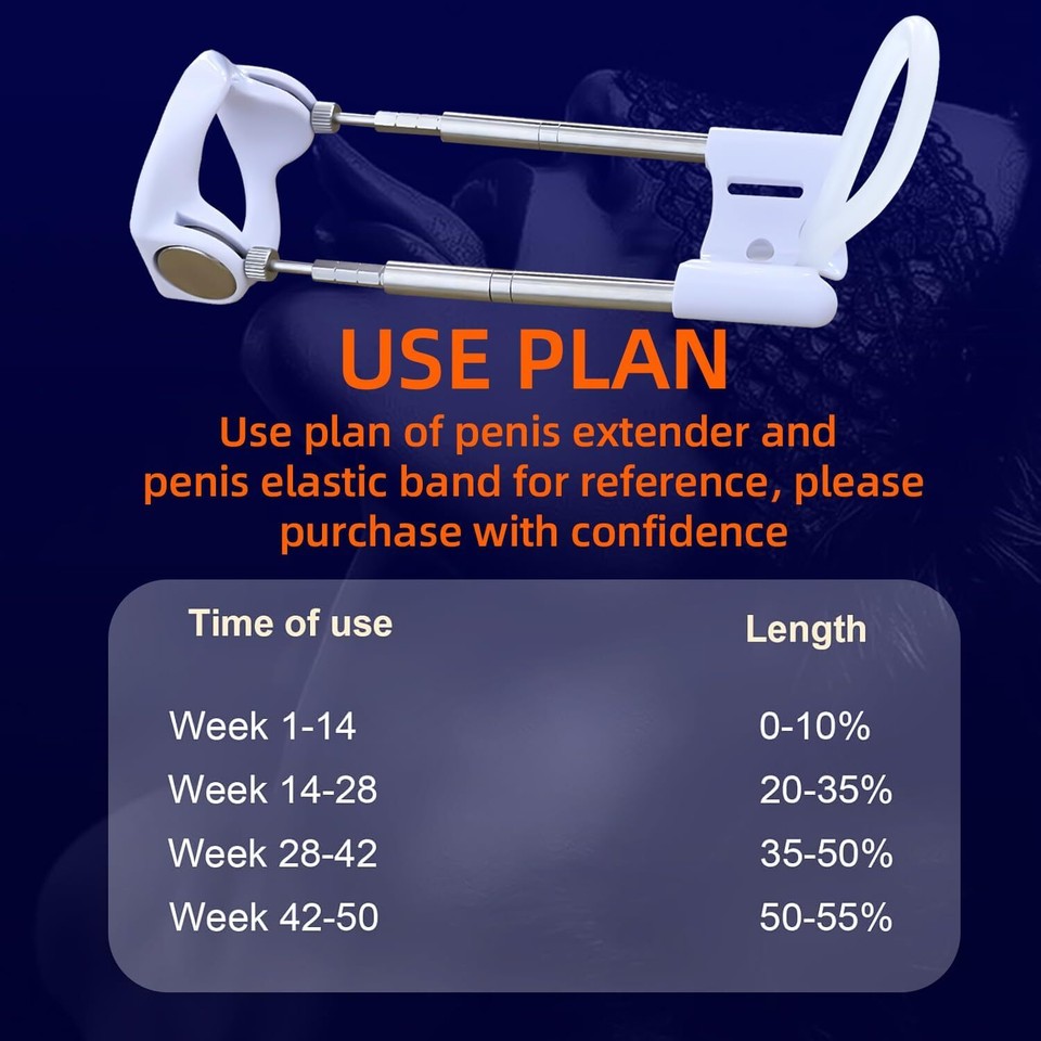 Wearable Penis Extender Stretcher Penis Enlargement Adjustable Stretch ...