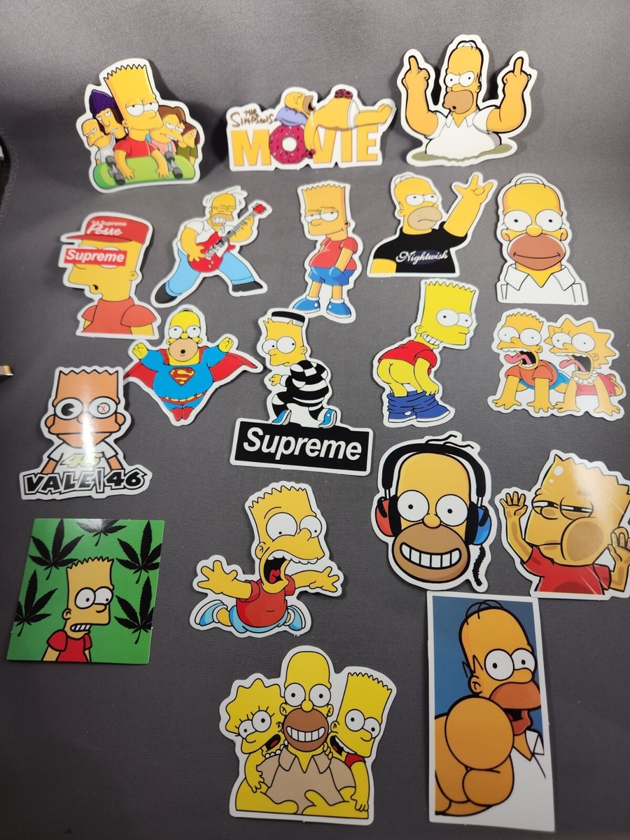 Team Bart Aufkleber BART SIMPSON SUPREME – Decal / Sticker – Funky