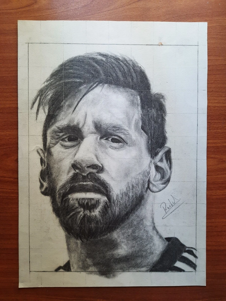 How To Draw Messi For Kids