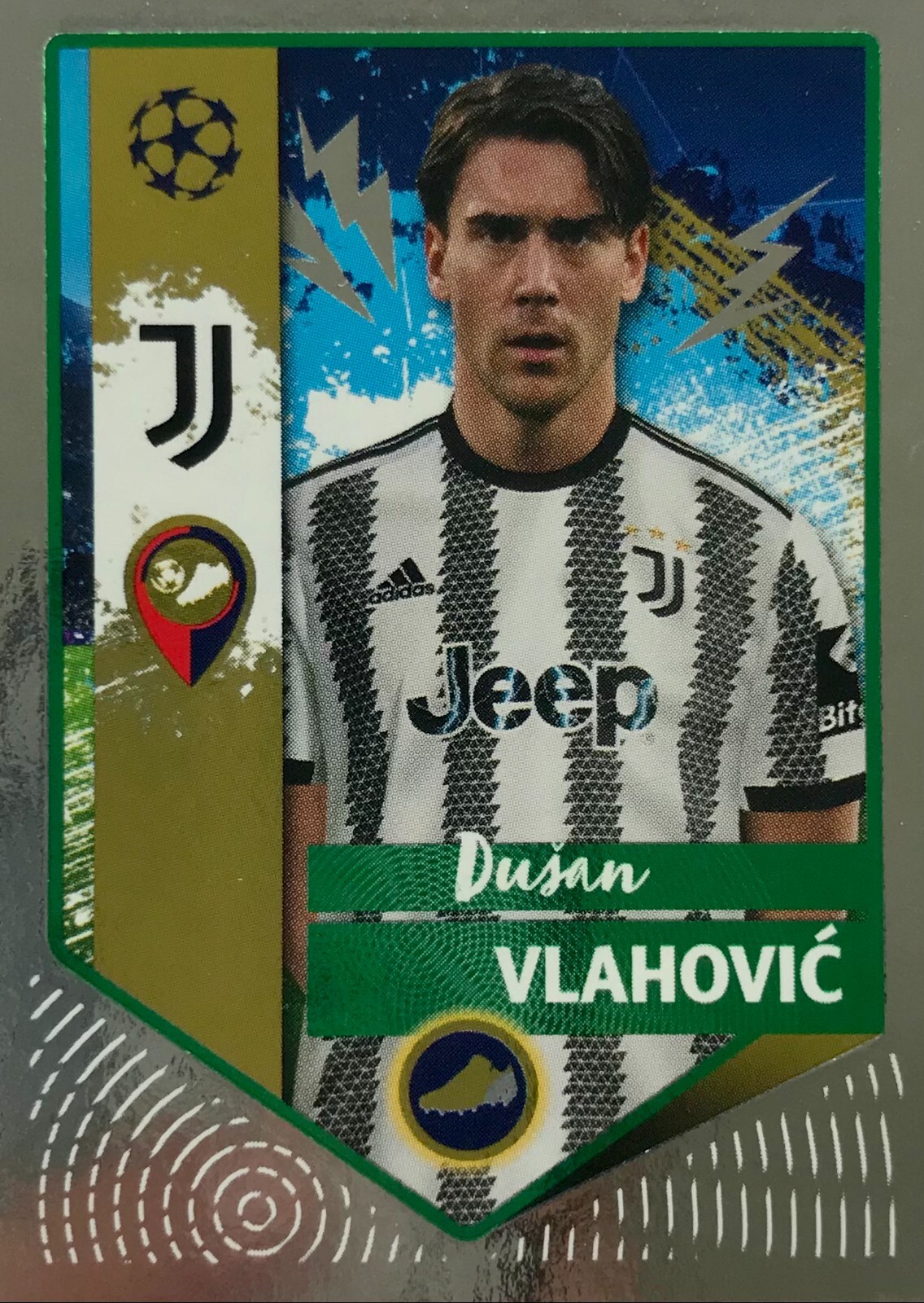 Topps Champions League 2022/2023 Parallel Stickers - Green/Gold/Red ...