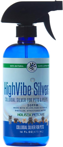 Colloidal Silver for Pets -16 Oz- 20 PPM Wound/Skin/Hot Spot Spray for ...