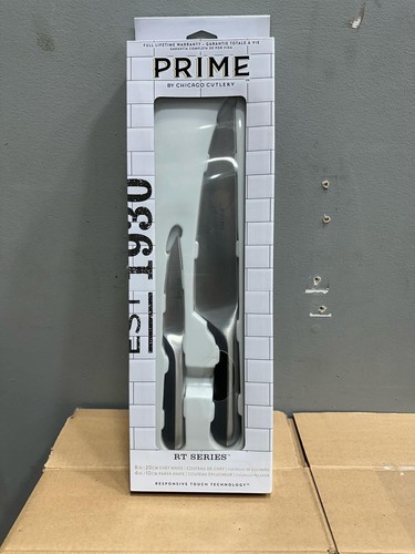 Prime by Chicago Cutlery 8" & 4" Professional Knife Set | eBay