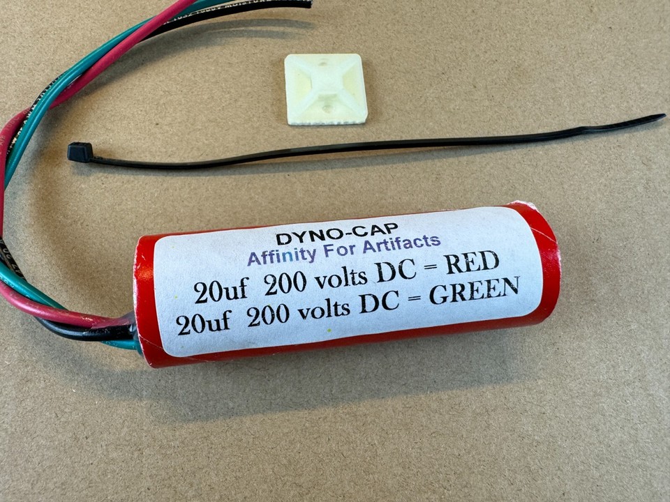 New Multi-Section Capacitor 20 uf + 20 uf 200v for Tube Radio ...