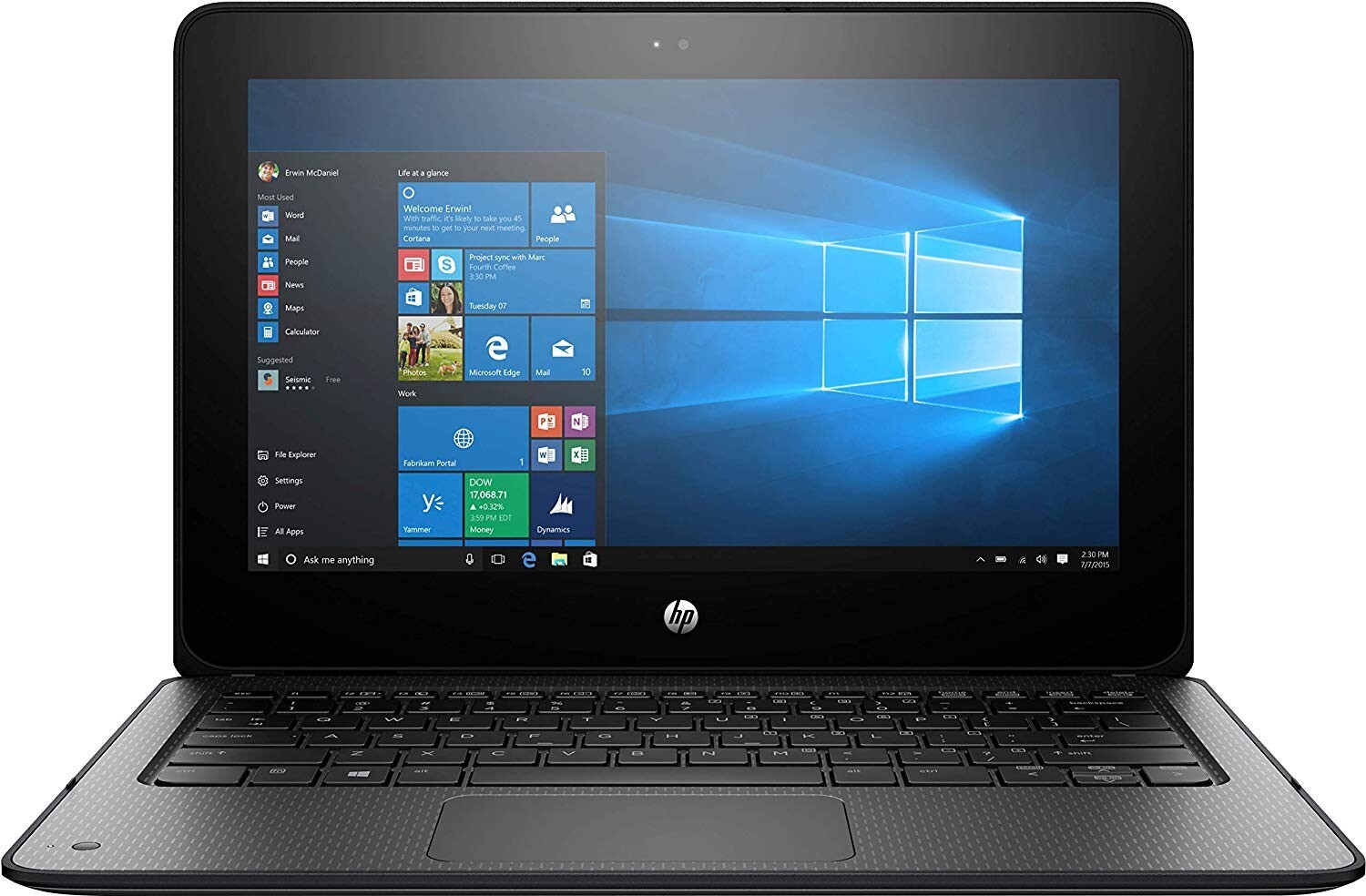 HP ProBook 2-in-1 Laptop/Tablet PC Intel Pentium Windows 10 4GB RAM ...