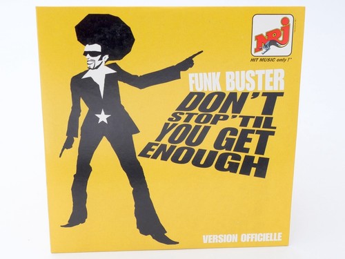 CD 2 TITRES - FUNK BUSTER – DON'T STOP 'TIL YOU GET ENOUGH | eBay